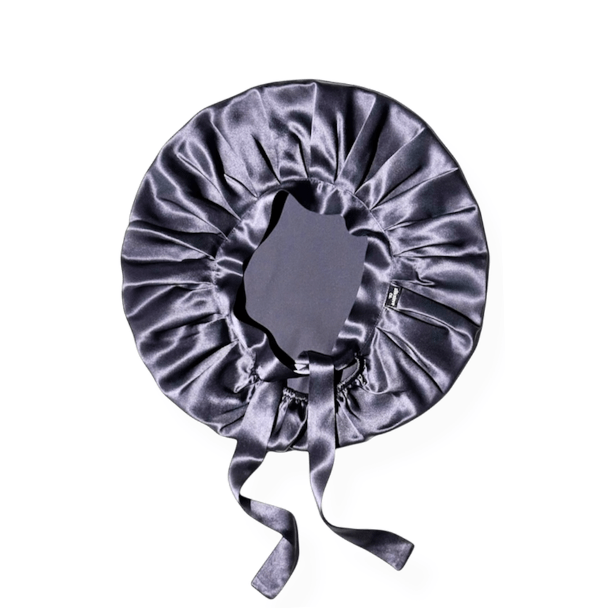 Gray Pure Silk Hair Bonnet | Sleep Hair Bonnet | Silk Night Cap ...
